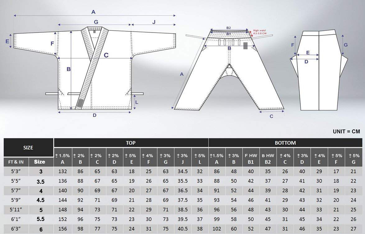 Fuji Chikara Premium Heavyweight Karategi – Hatashita