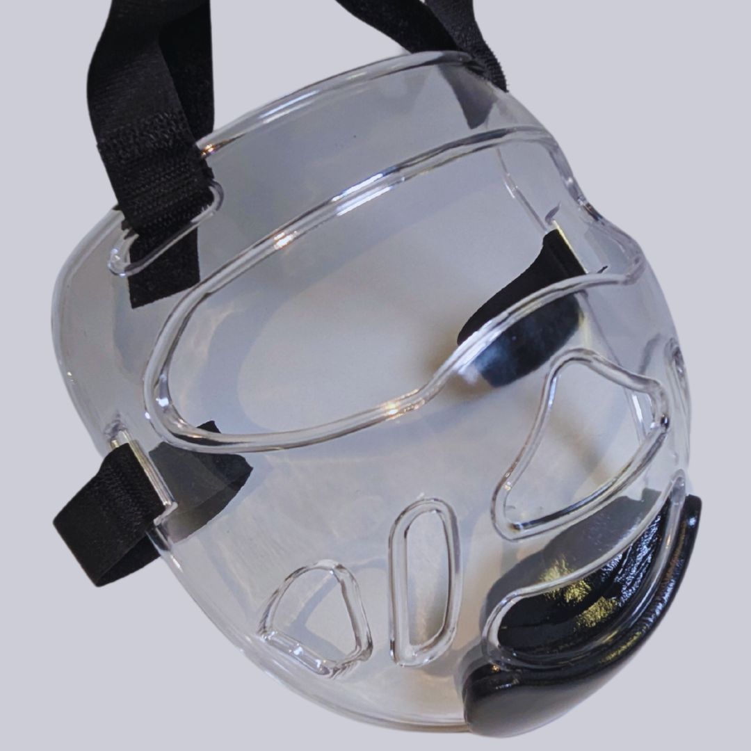 Clear Protective Martial Arts Face Shield | Ultimate Safety Gear ...