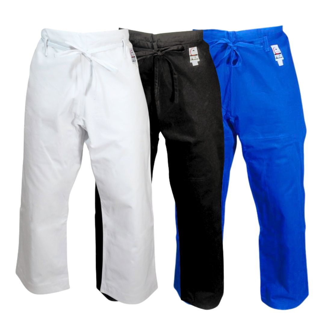 Fuji Single-Weave Gi Pants | Durable Martial Arts Gear Online – Hatashita